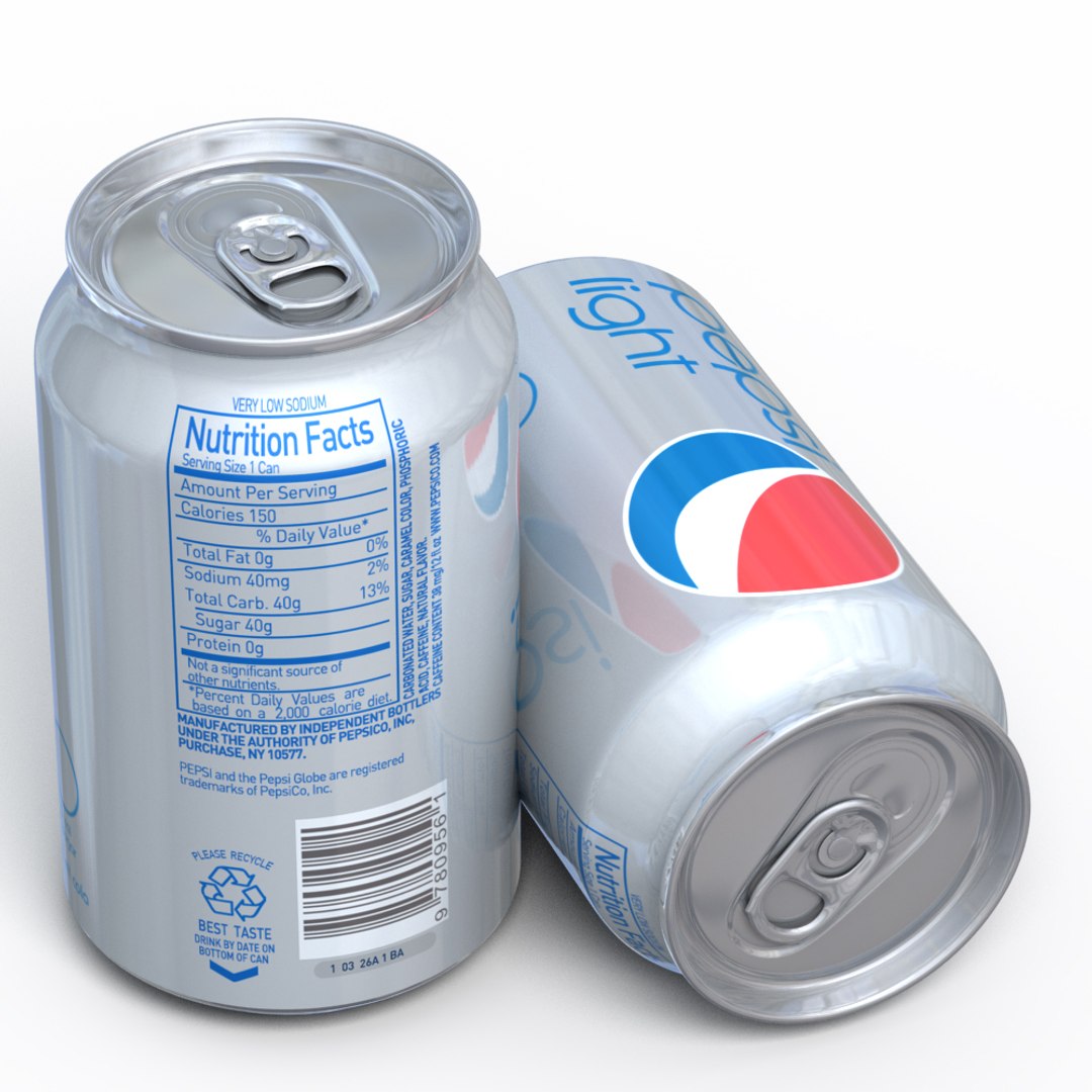 Pepsi Light Obj