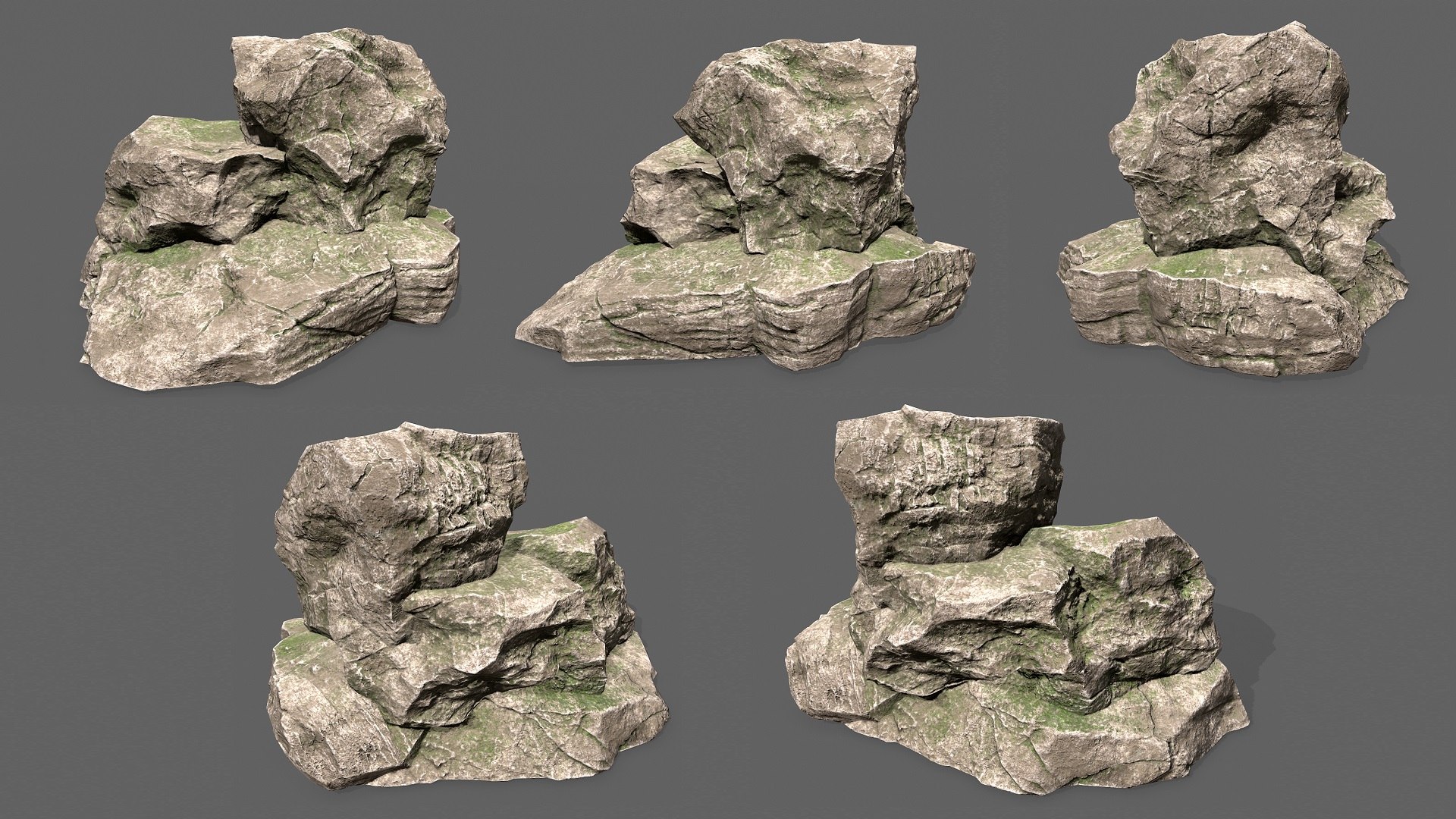 3D Rock Collection 017 - TurboSquid 1767785