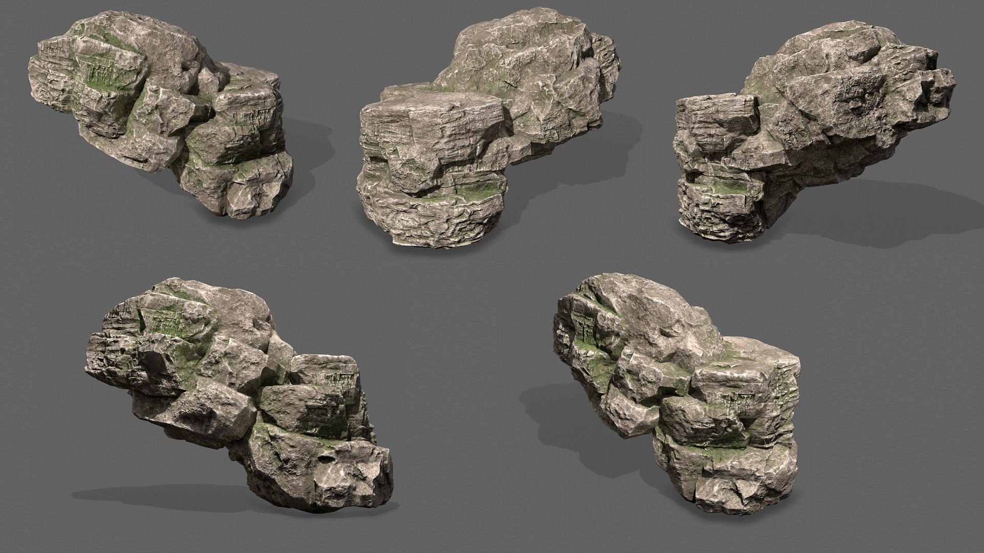 3D Rock Collection 017 - TurboSquid 1767785
