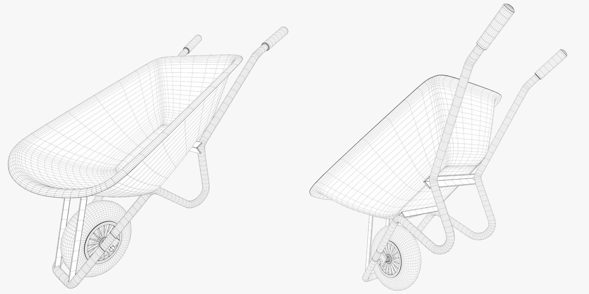 wheelbarrow 3d model