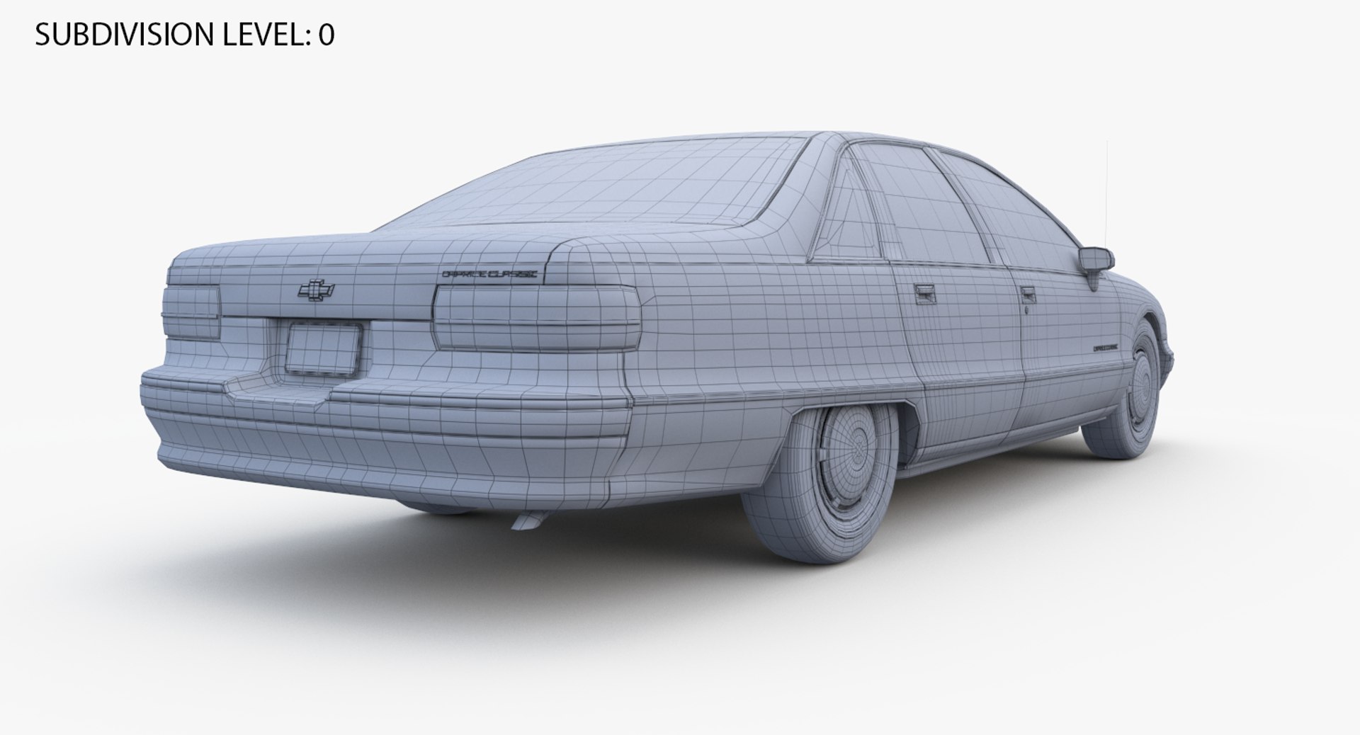 Chevrolet Caprice 3d Model