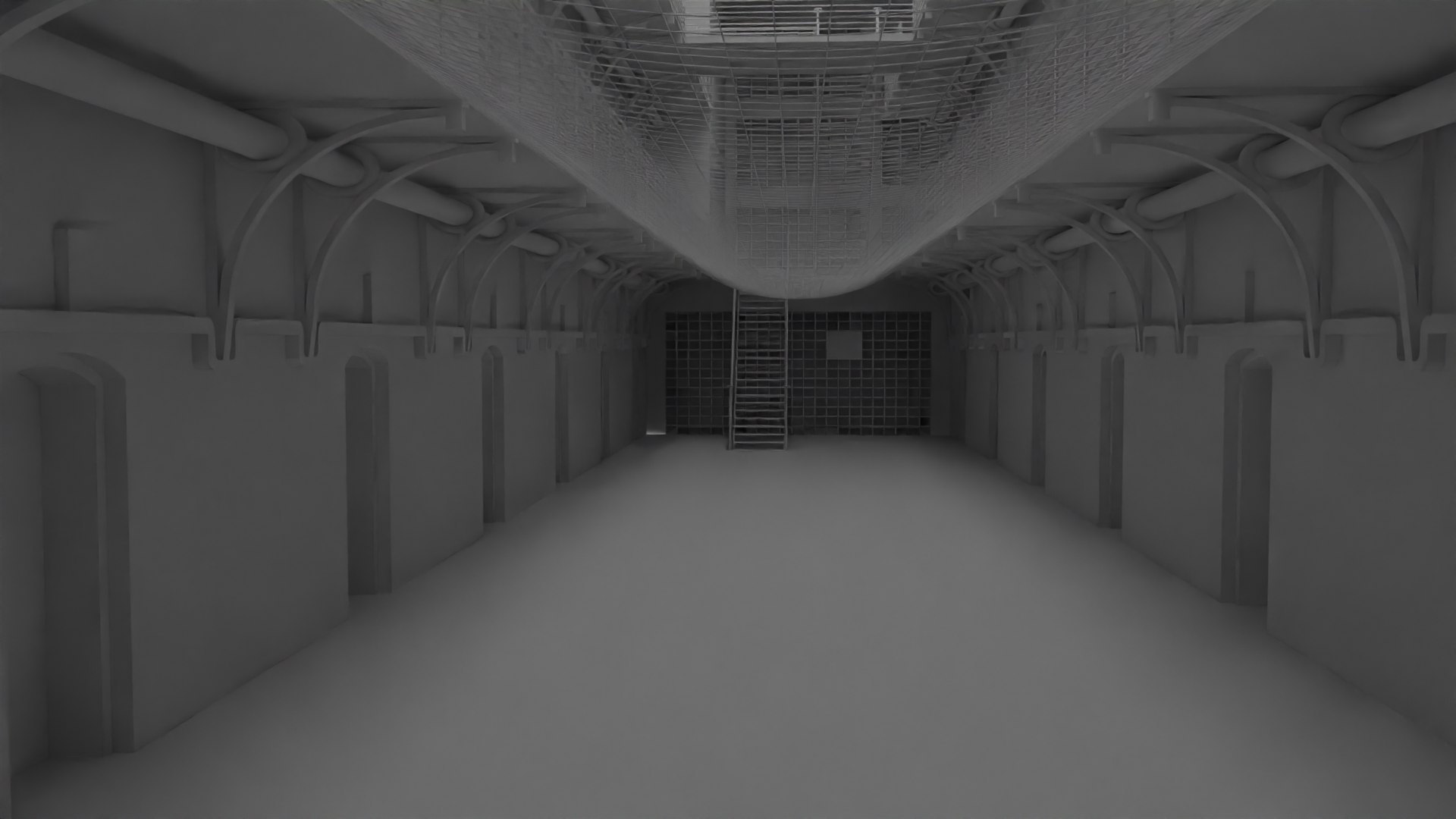 Prison Interior 3D Model - TurboSquid 2157348
