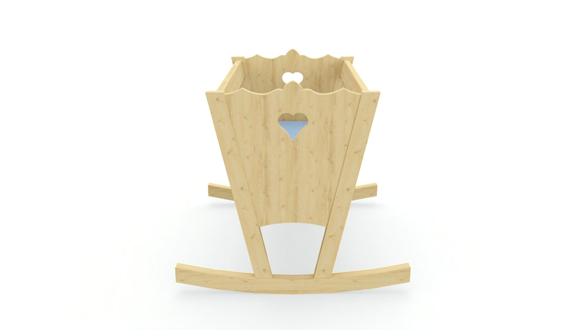 Rocking Cradle 3D Model - TurboSquid 1791928