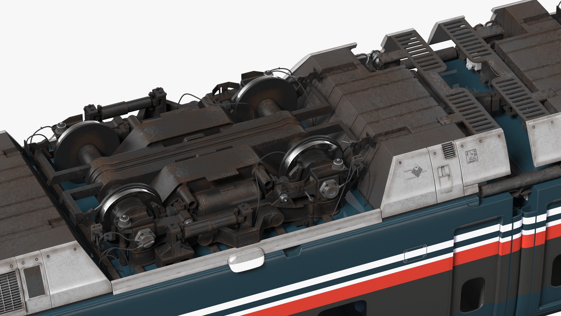 3D High Speed Bullet Train Rigged for Maya - TurboSquid 2025870