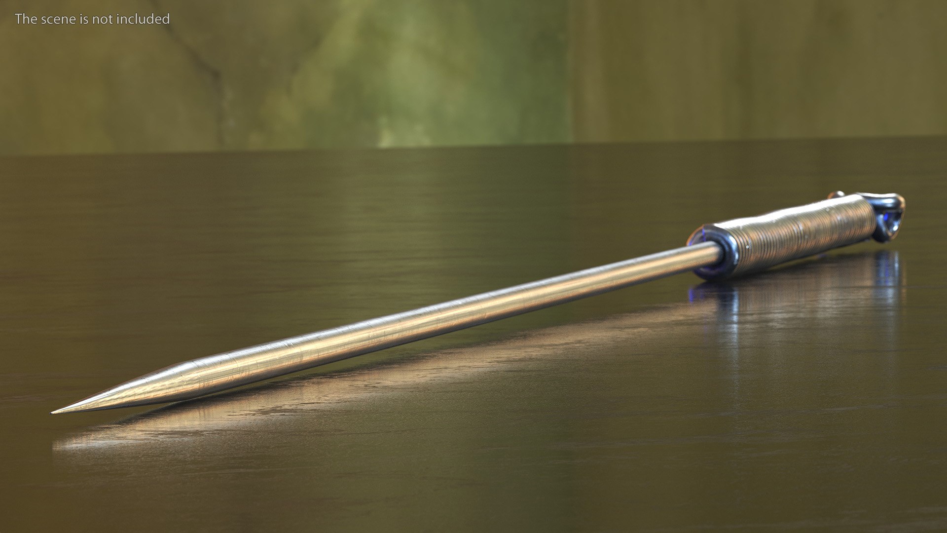 Long Acupuncture Needle Silver 3D Model - TurboSquid 2215121