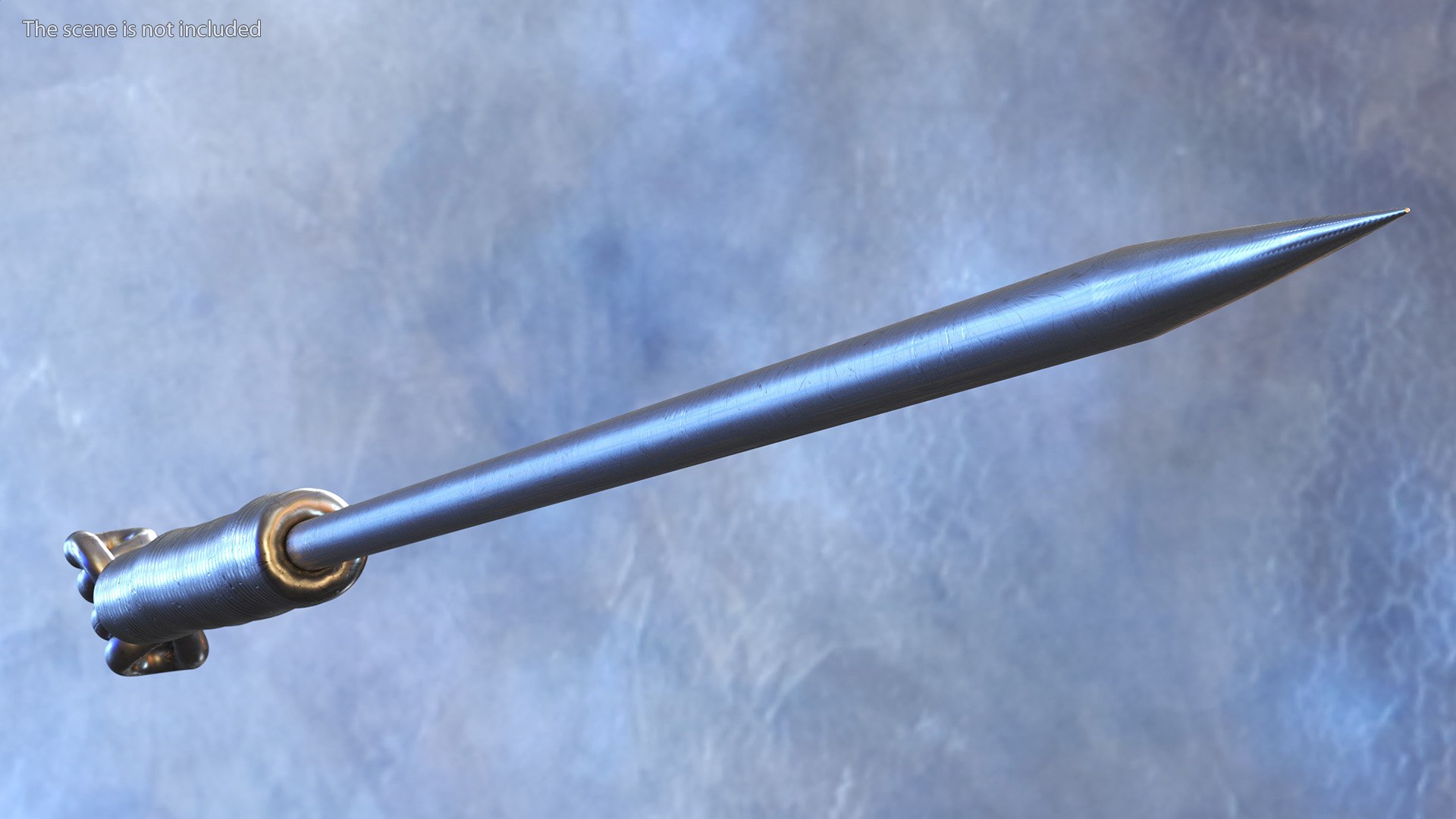 Long Acupuncture Needle Silver 3D Model - TurboSquid 2215121