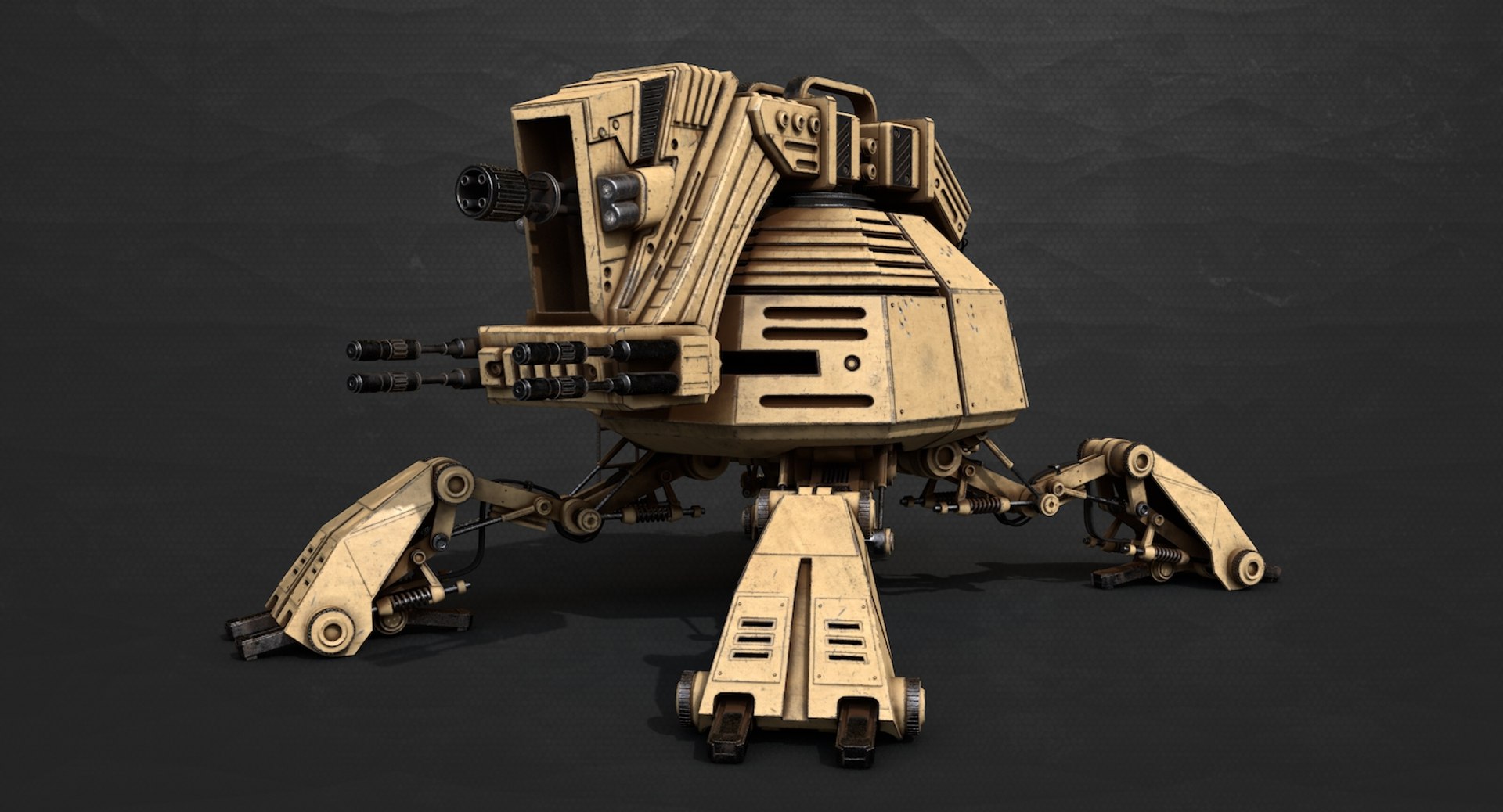 3d Model Walking Robot