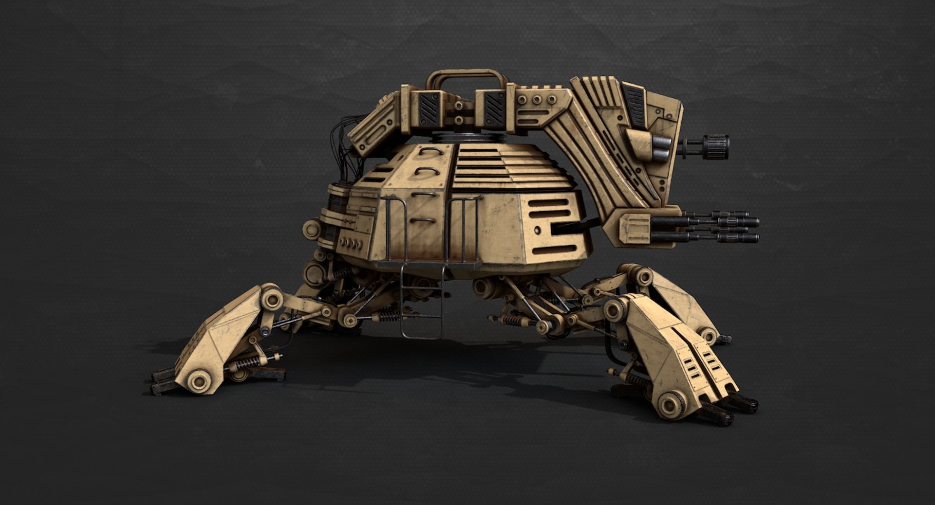 3d Model Walking Robot