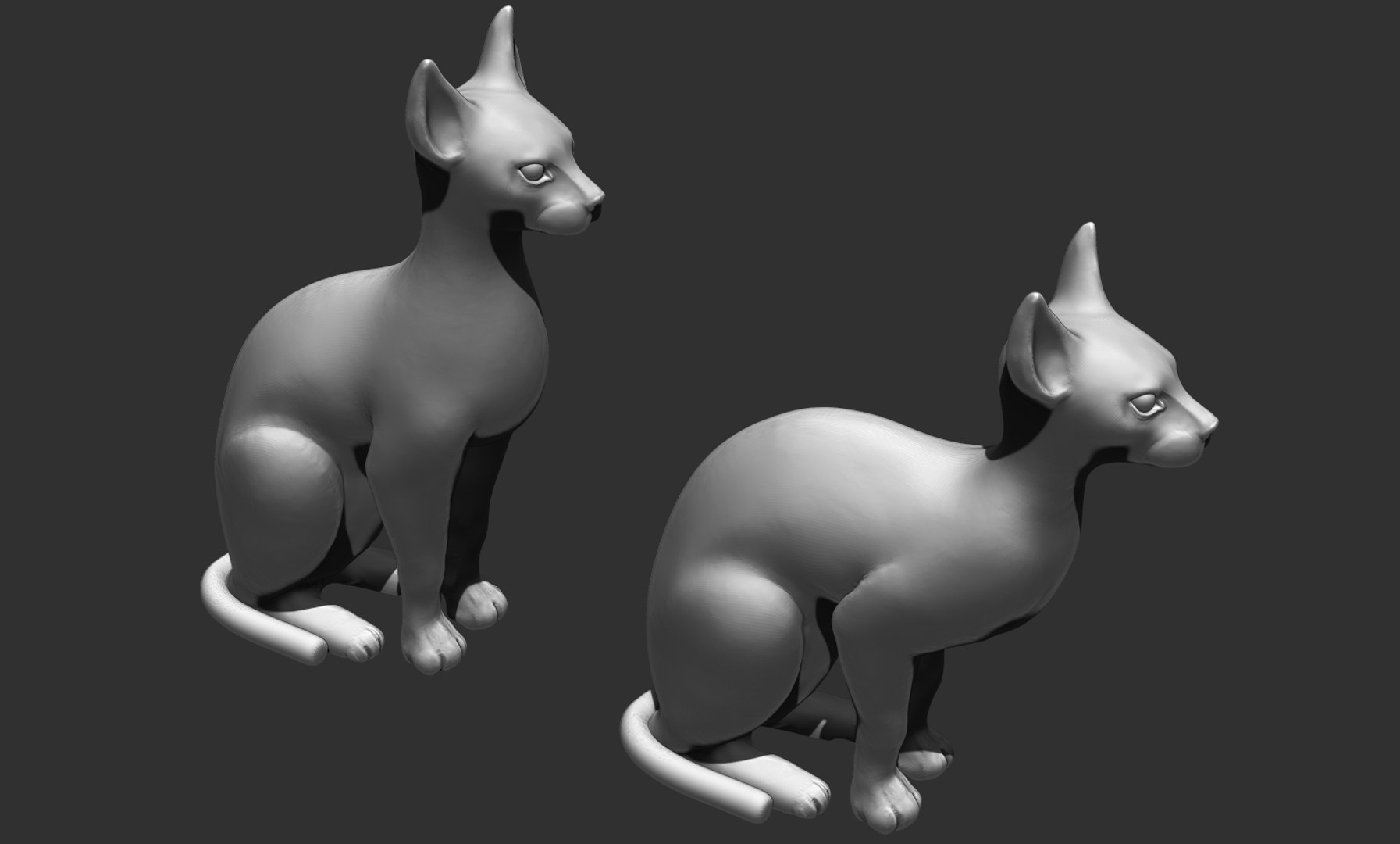 3D sphynx cat - TurboSquid 1352235