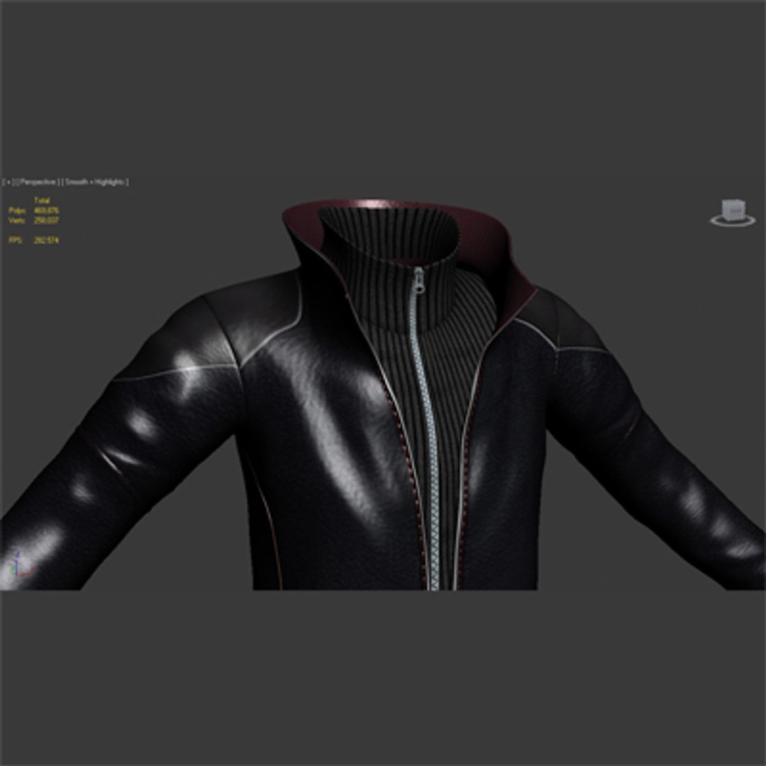 Cloth Leather 3d Model