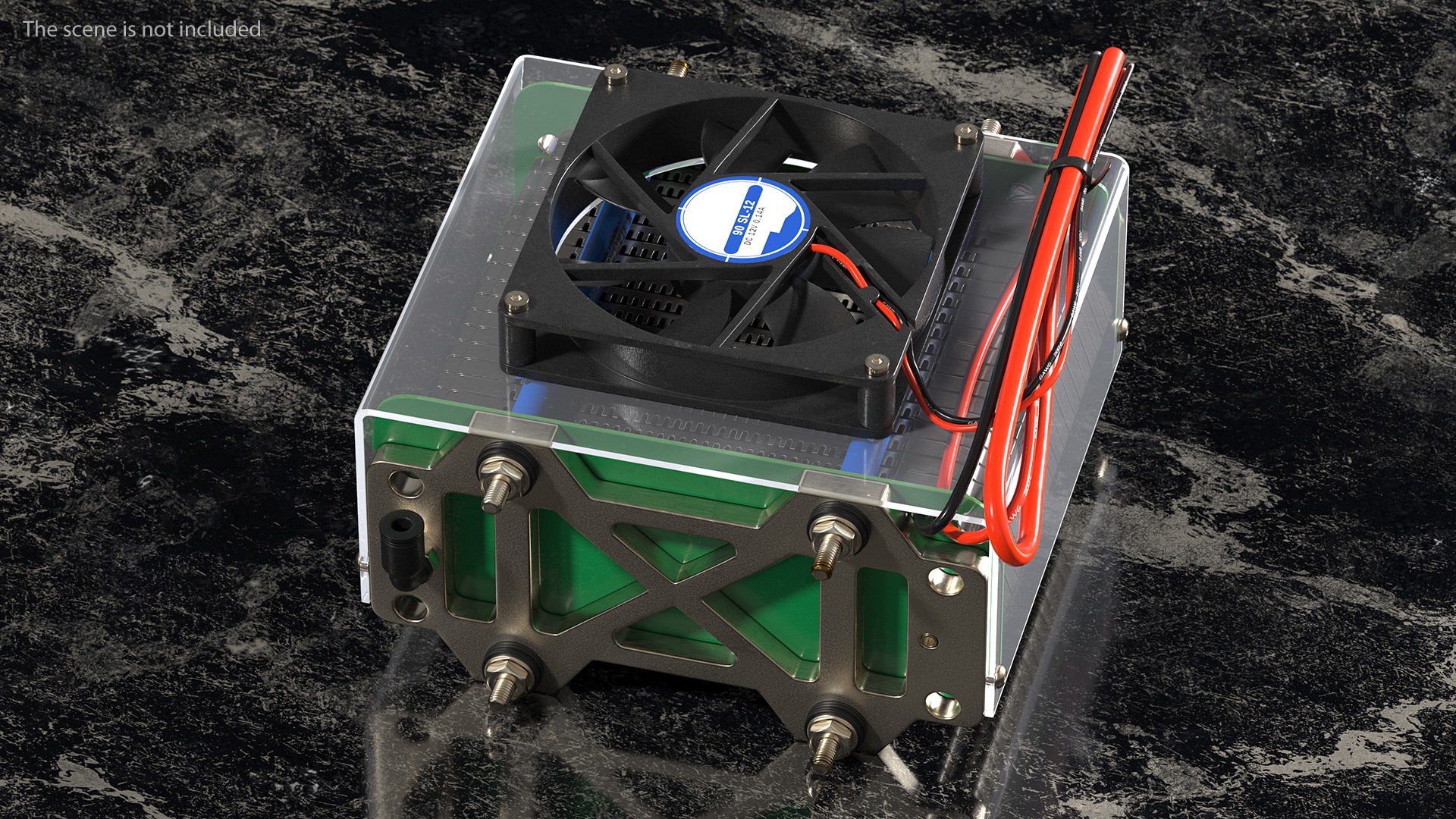 3D Model Proton Exchange Membrane Fuel Cell Stack - TurboSquid 1848618