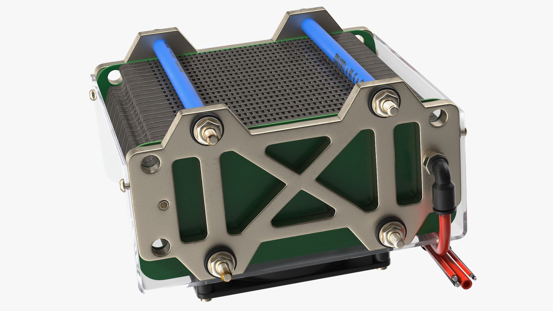 3D model Proton Exchange Membrane Fuel Cell Stack - TurboSquid 1848618