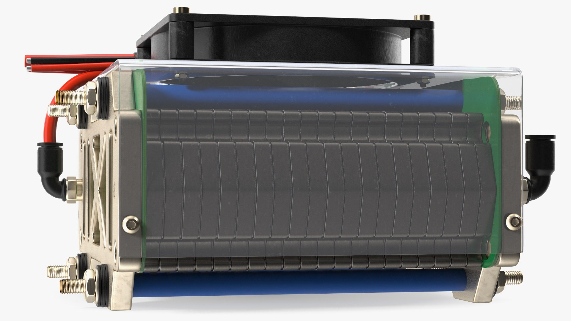 3D model Proton Exchange Membrane Fuel Cell Stack - TurboSquid 1848618