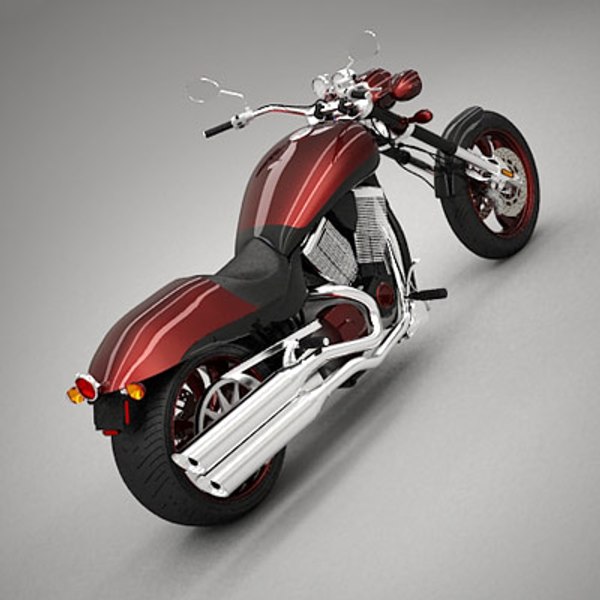 motorcycle moto classic 3d model