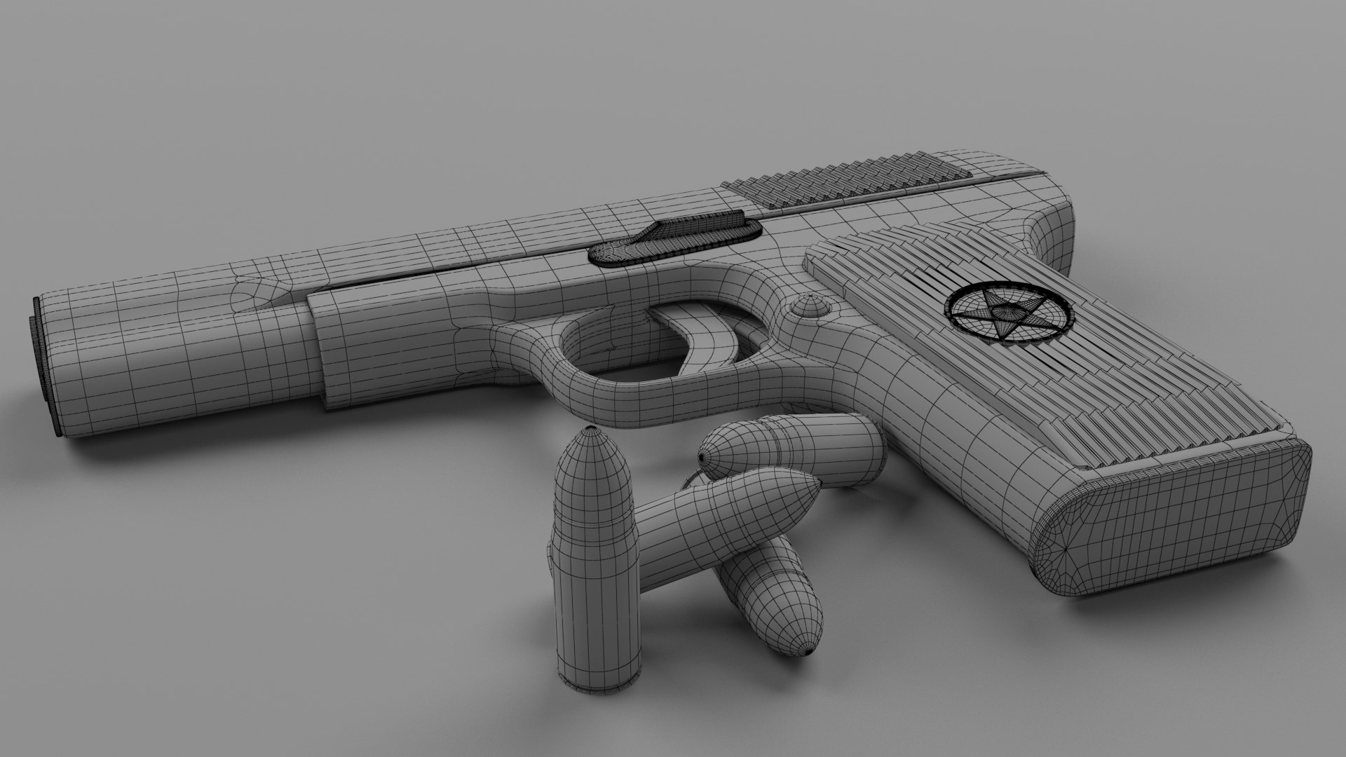3D Pistol Animation - TurboSquid 1202293