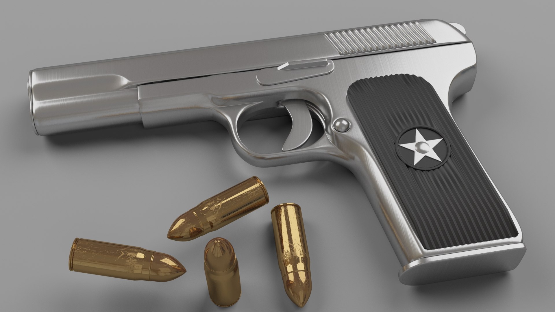 3D Pistol Animation - TurboSquid 1202293