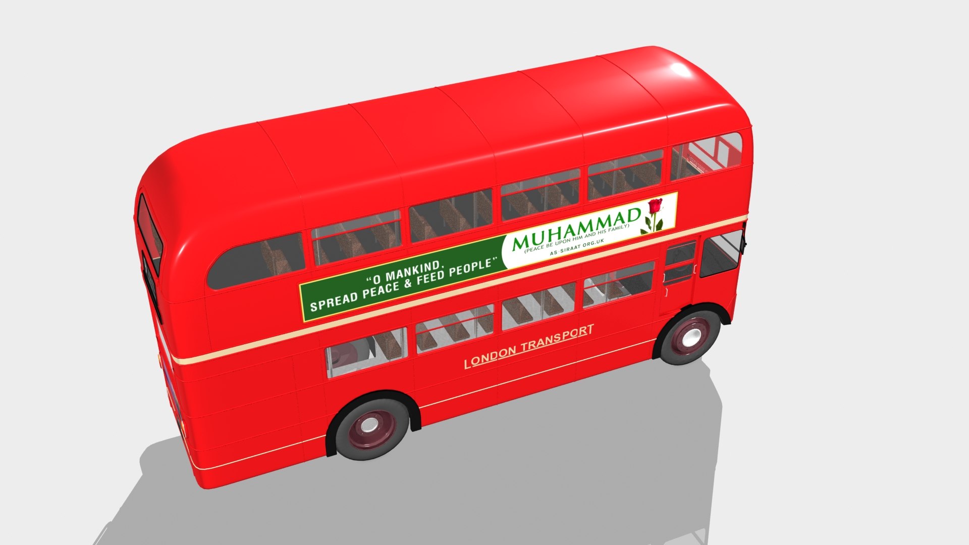 London Bus 3D Model - TurboSquid 1448940