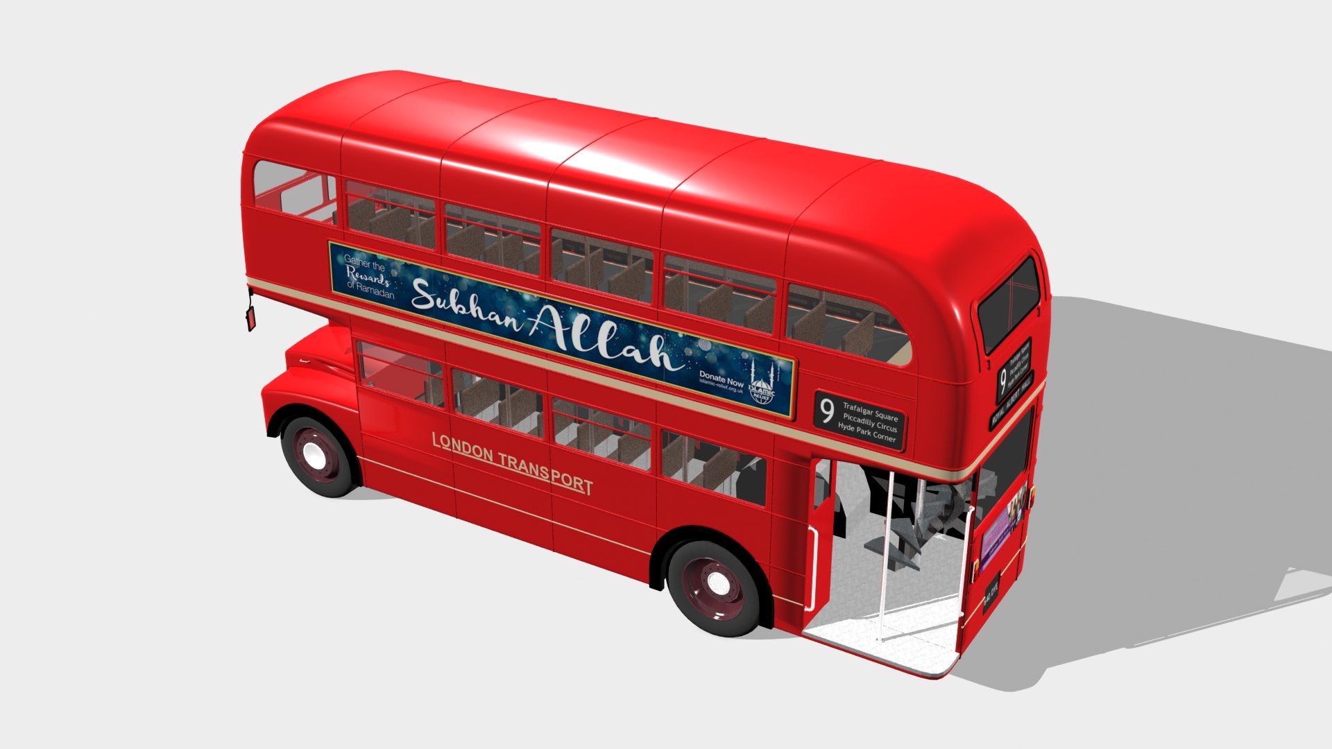 London Bus 3D Model - TurboSquid 1448940
