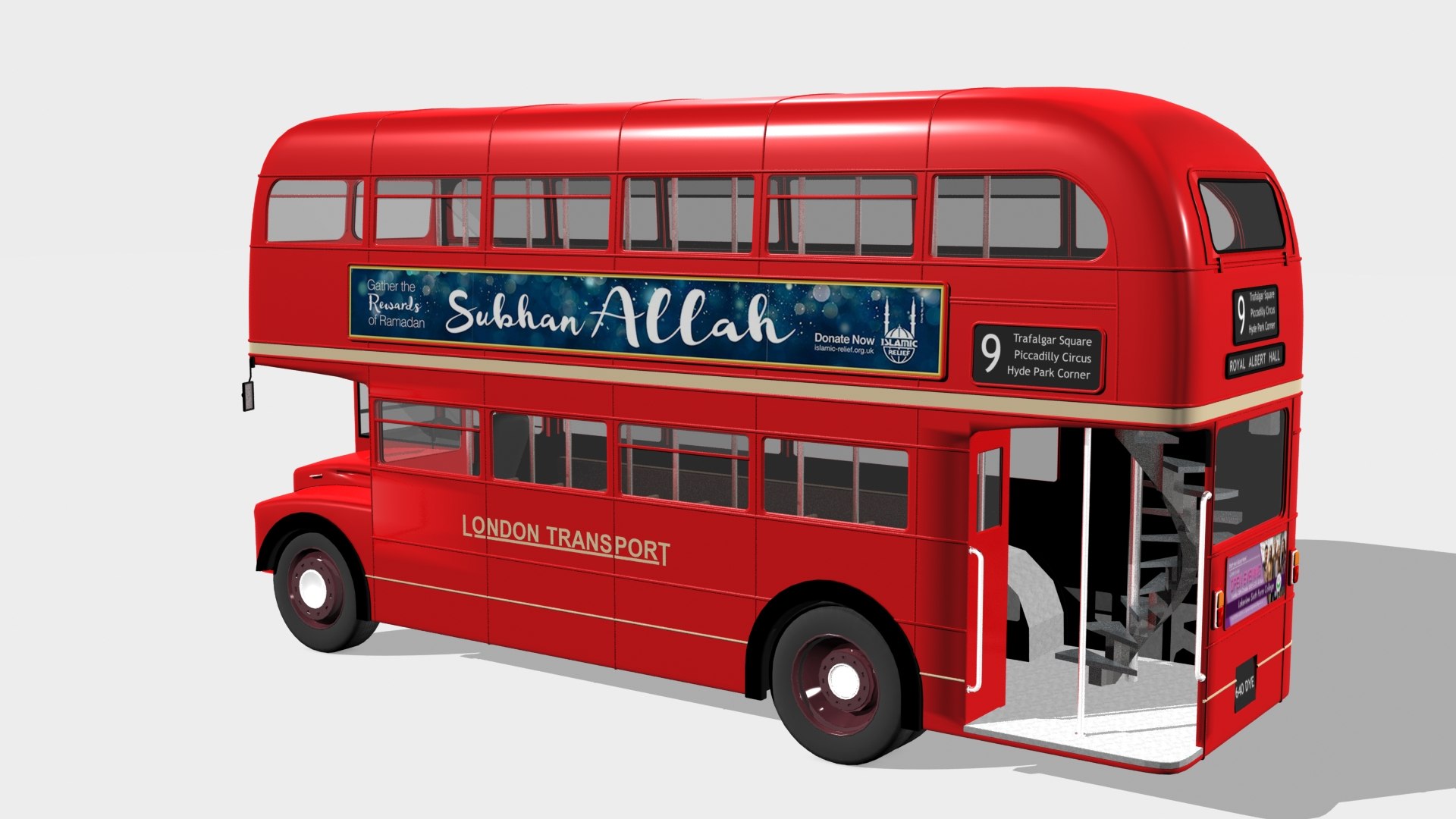London Bus 3D Model - TurboSquid 1448940