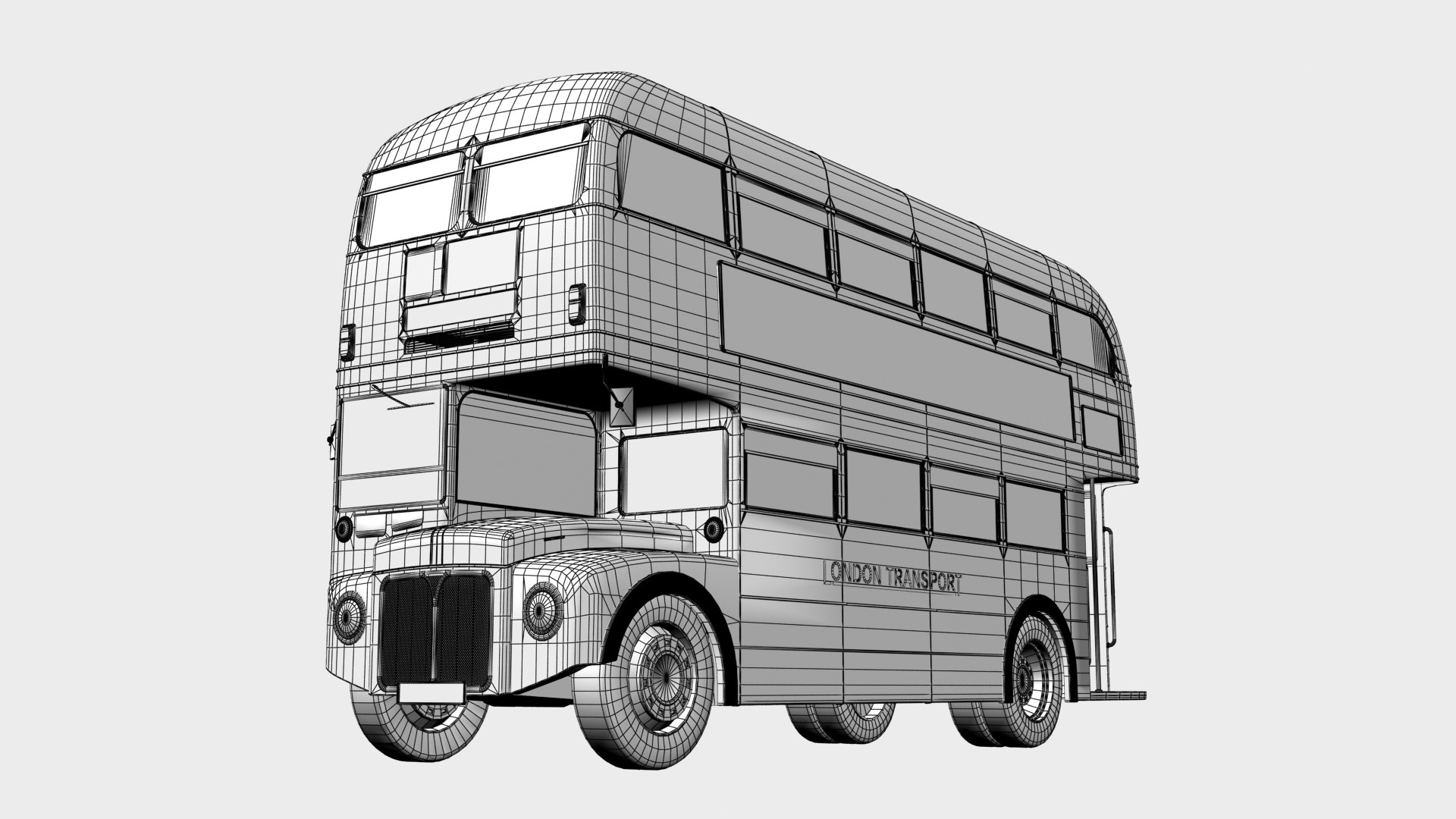 London Bus 3D Model - TurboSquid 1448940