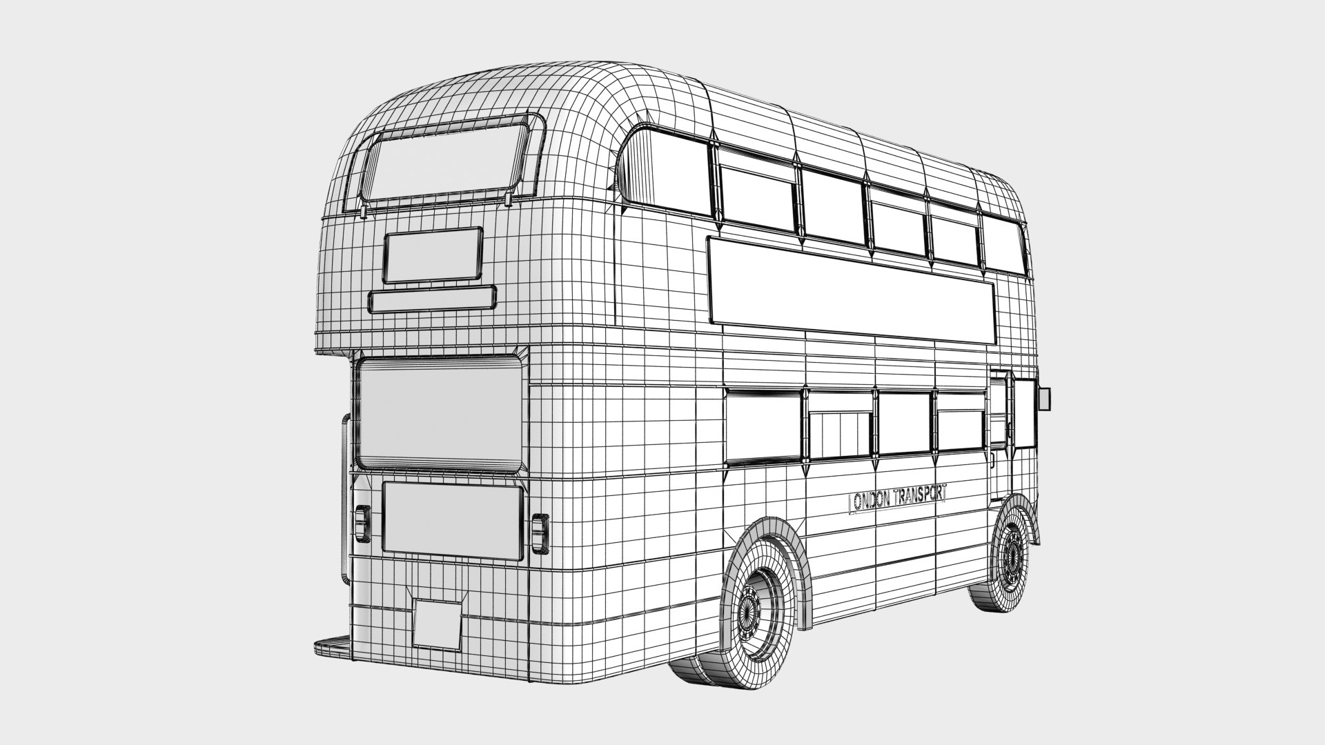 London Bus 3D Model - TurboSquid 1448940
