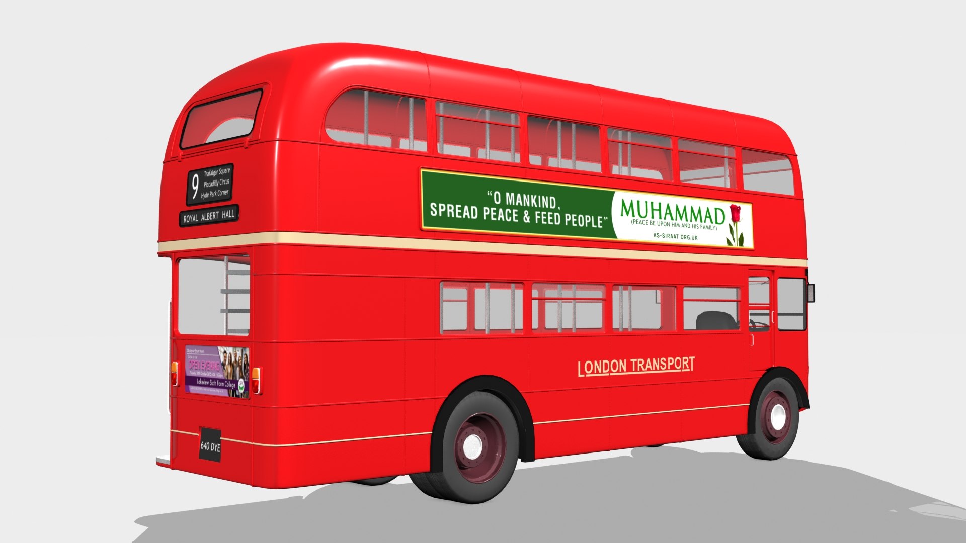 London Bus 3D Model - TurboSquid 1448940