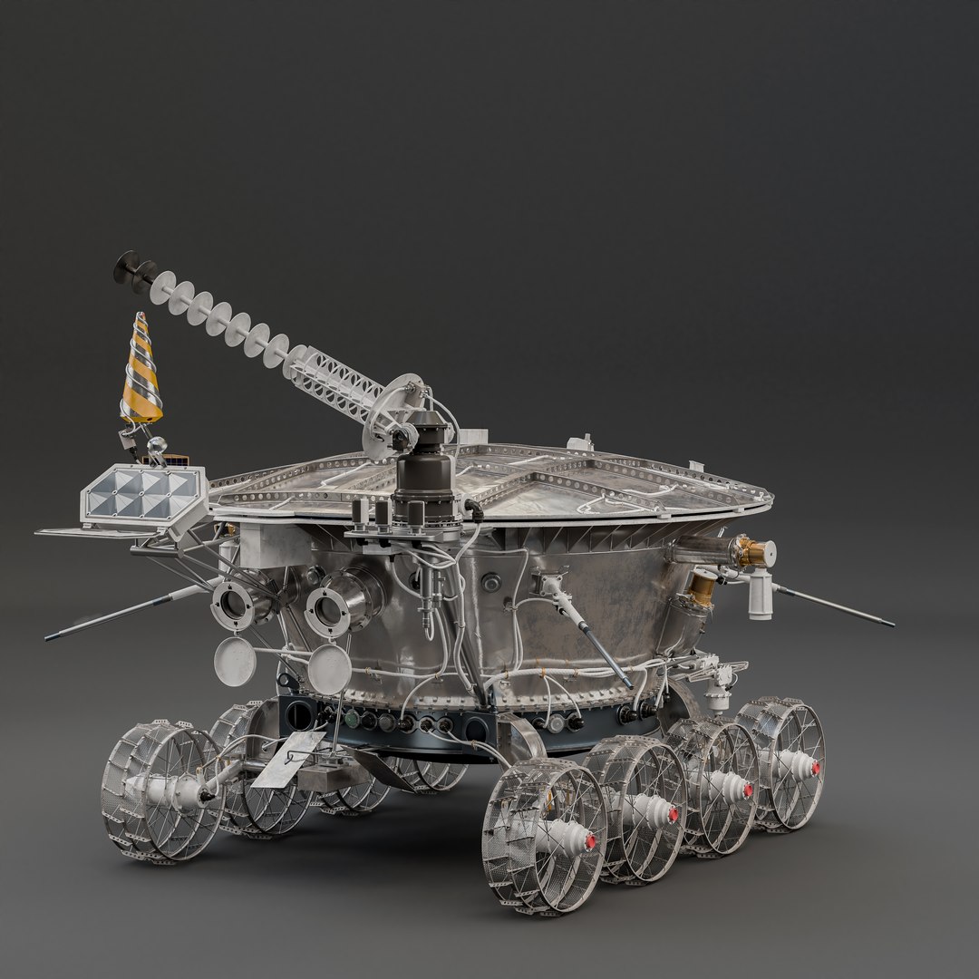 Lunokhod 1 Spacecraft Model - TurboSquid 1412637