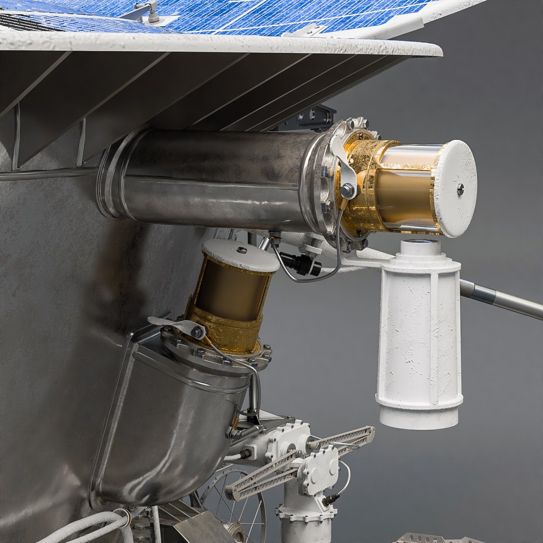 Lunokhod 1 Spacecraft Model - TurboSquid 1412637