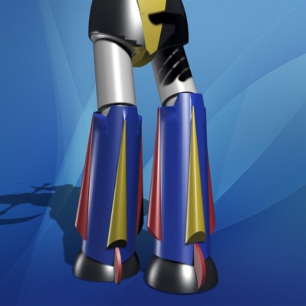 toy robot warrior 3d model