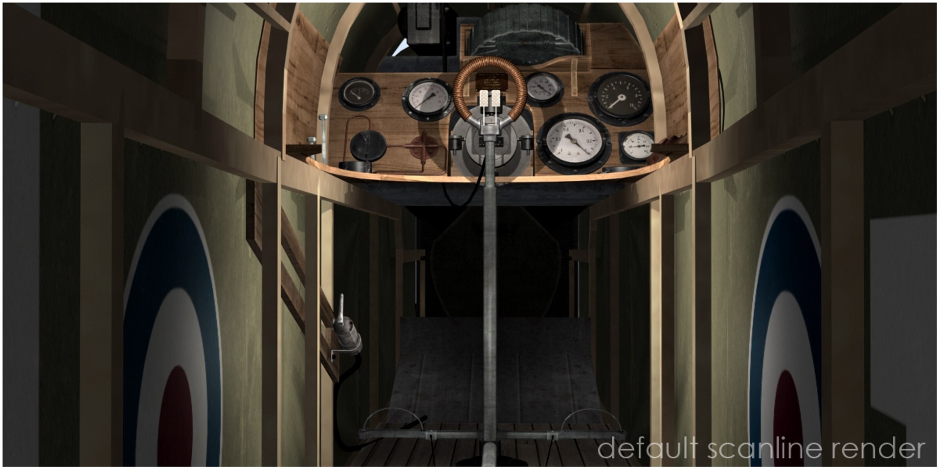 Royal aircraft se5a mccudden 3D model - TurboSquid 1384889