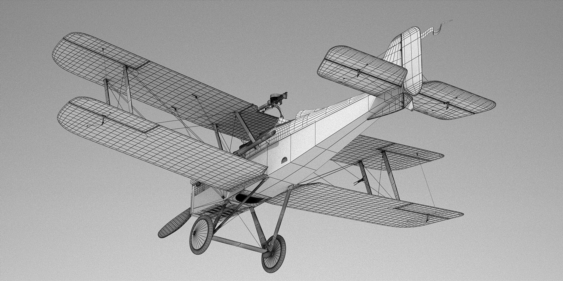 Royal aircraft se5a mccudden 3D model - TurboSquid 1384889