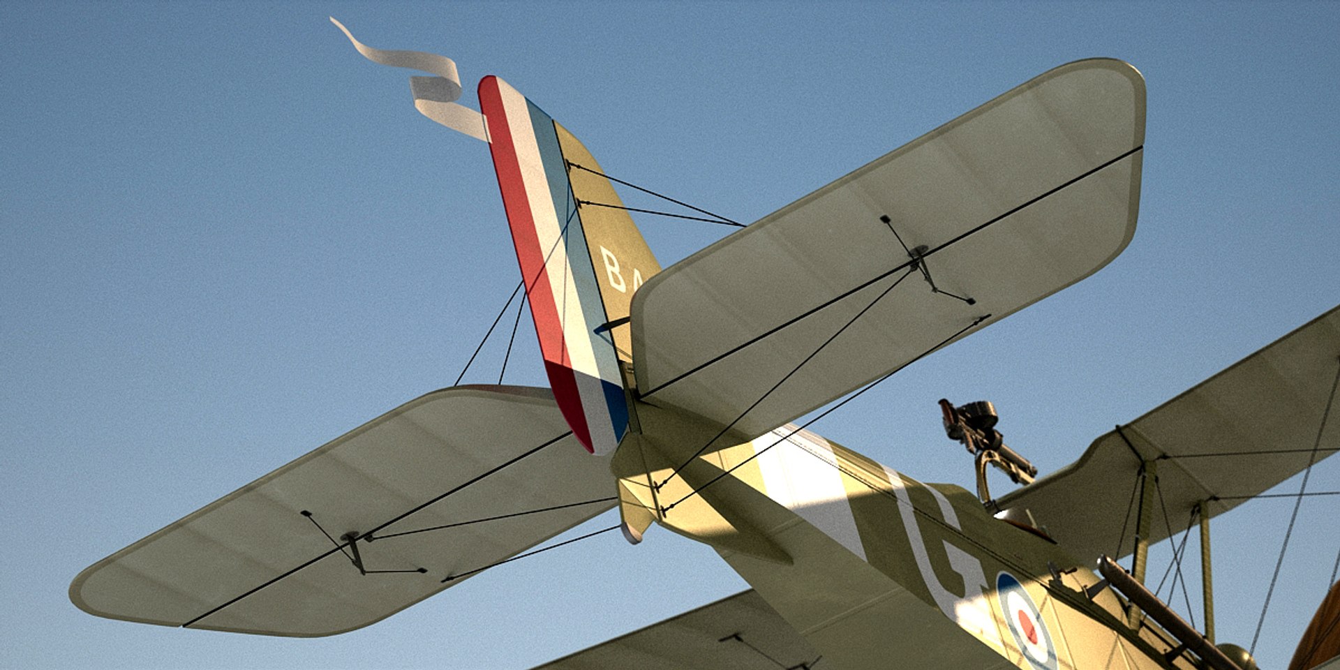 Royal aircraft se5a mccudden 3D model - TurboSquid 1384889