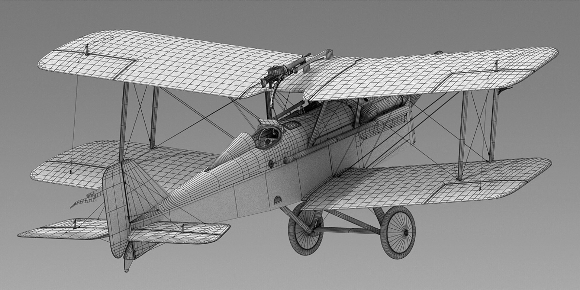 Royal aircraft se5a mccudden 3D model - TurboSquid 1384889