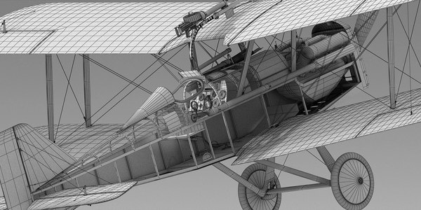 Royal aircraft se5a mccudden 3D model - TurboSquid 1384889