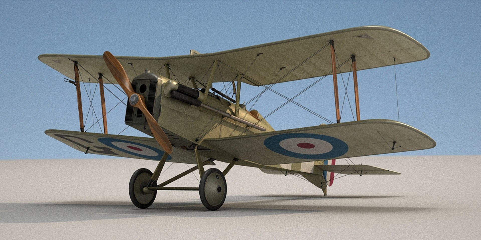 Royal Aircraft Se5a Mccudden 3D Model - TurboSquid 1384889