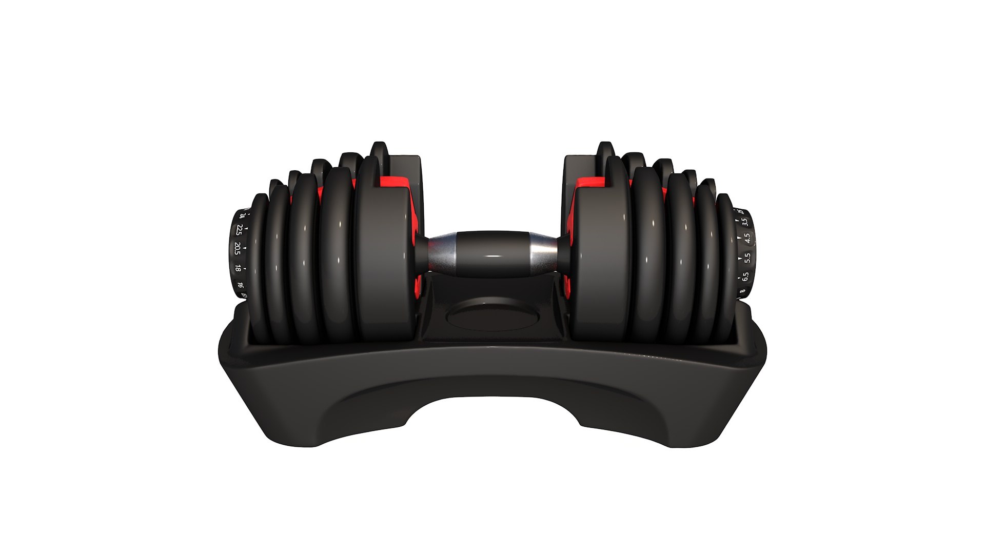 Bowflex Dumbbells 3d 3D Model - TurboSquid 1719842