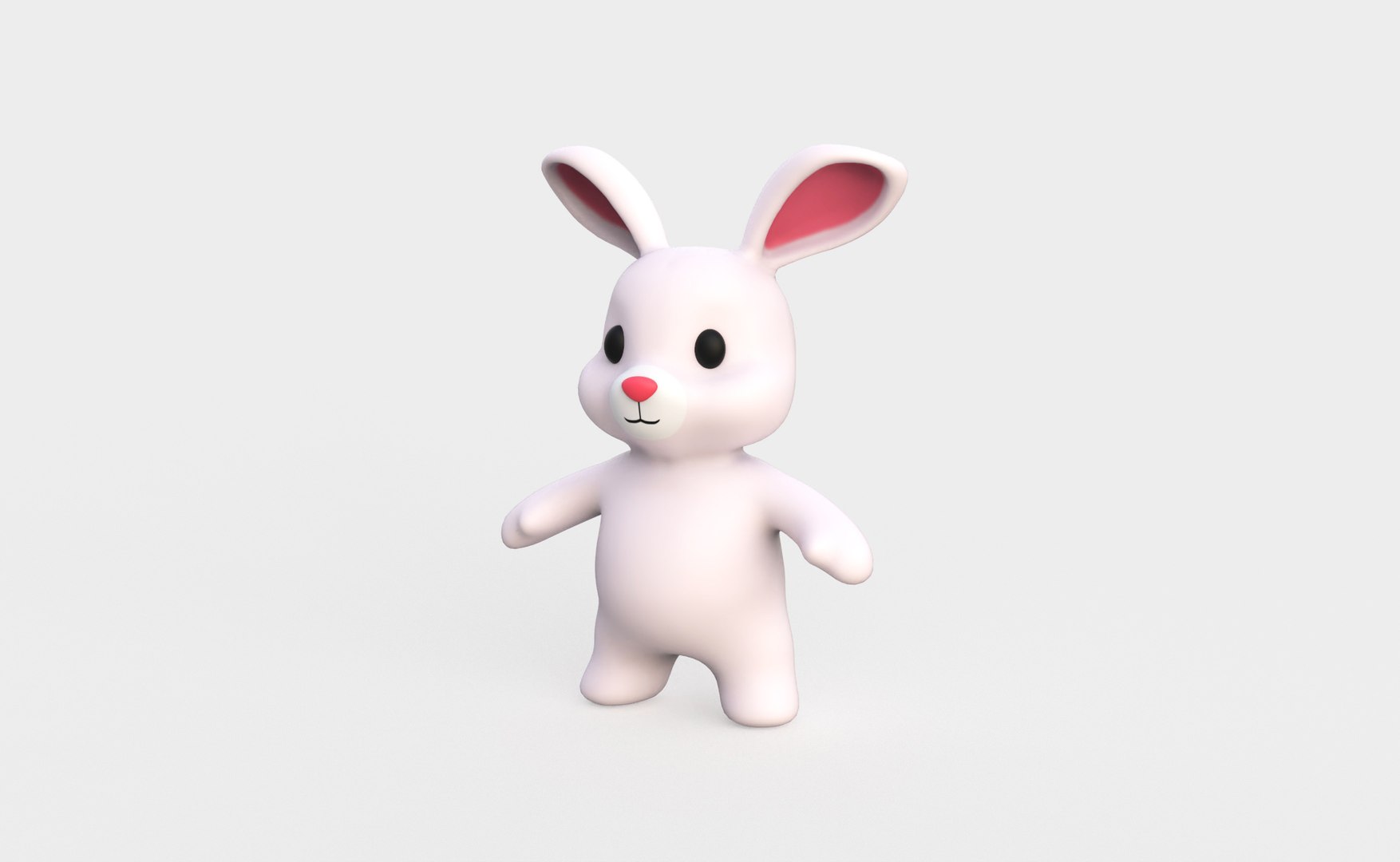 Little Animal Baby - Rabbit Cute - Animated 3D Model - TurboSquid 2282569