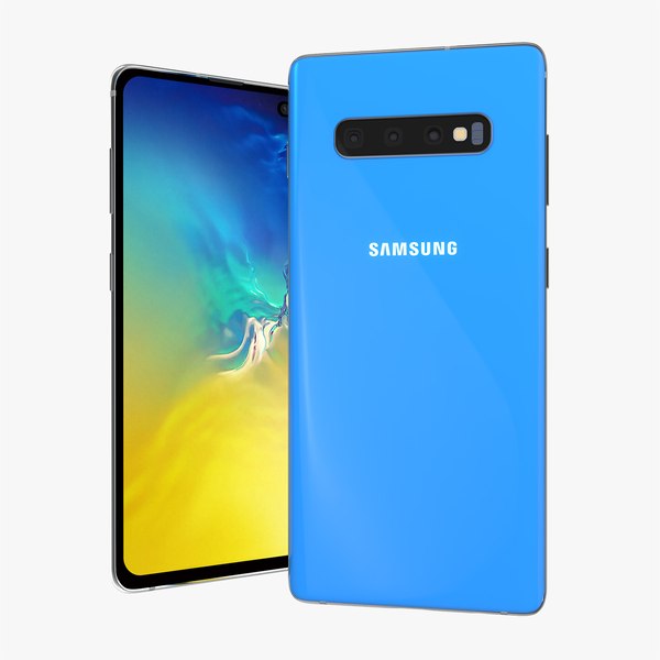 3D blue samsung galaxy s10 - TurboSquid 1424427