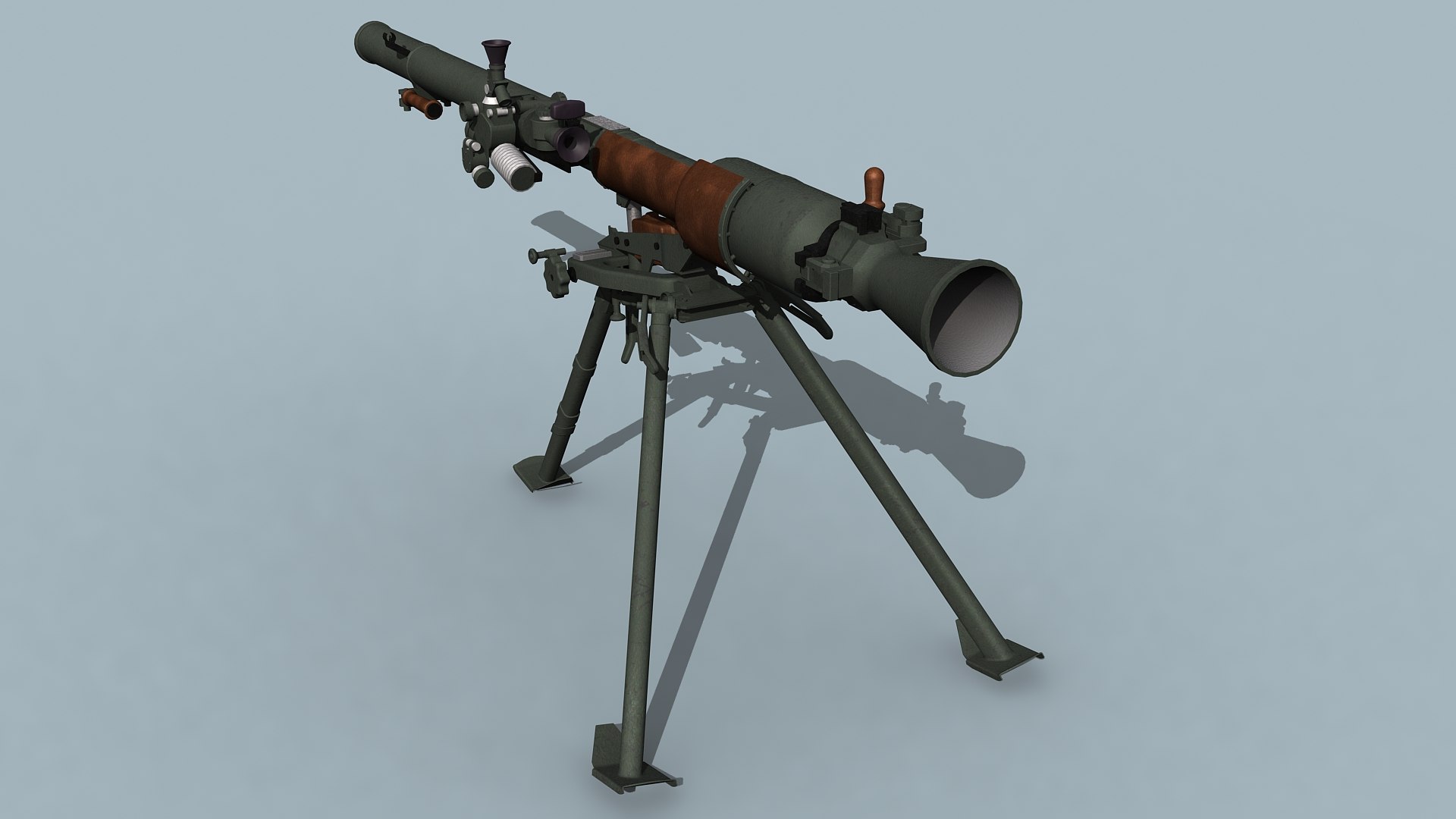 3D SPG-9 Model - TurboSquid 1878096