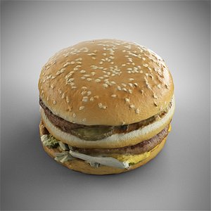 Bigmac meal model - TurboSquid 1425283