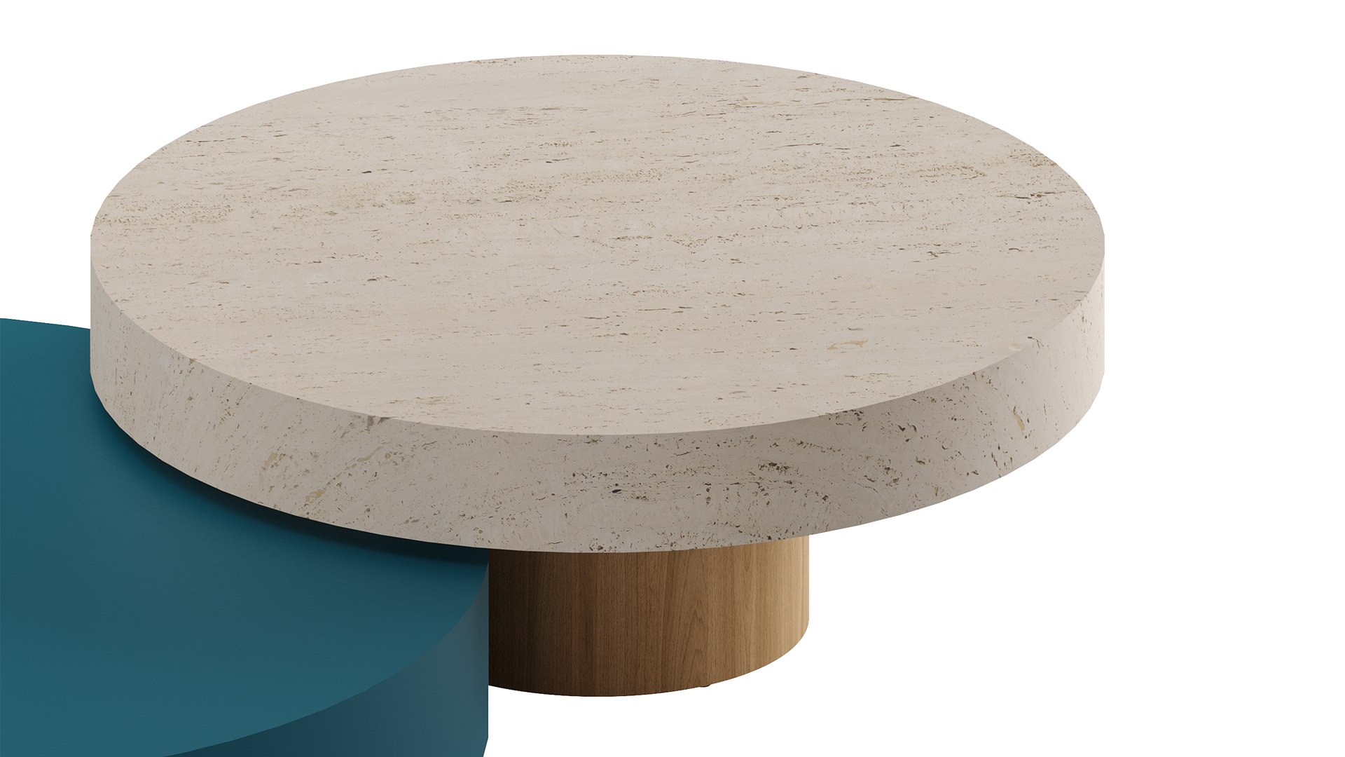 3D DOLMEN Round Coffee Table by Lema - TurboSquid 1995117