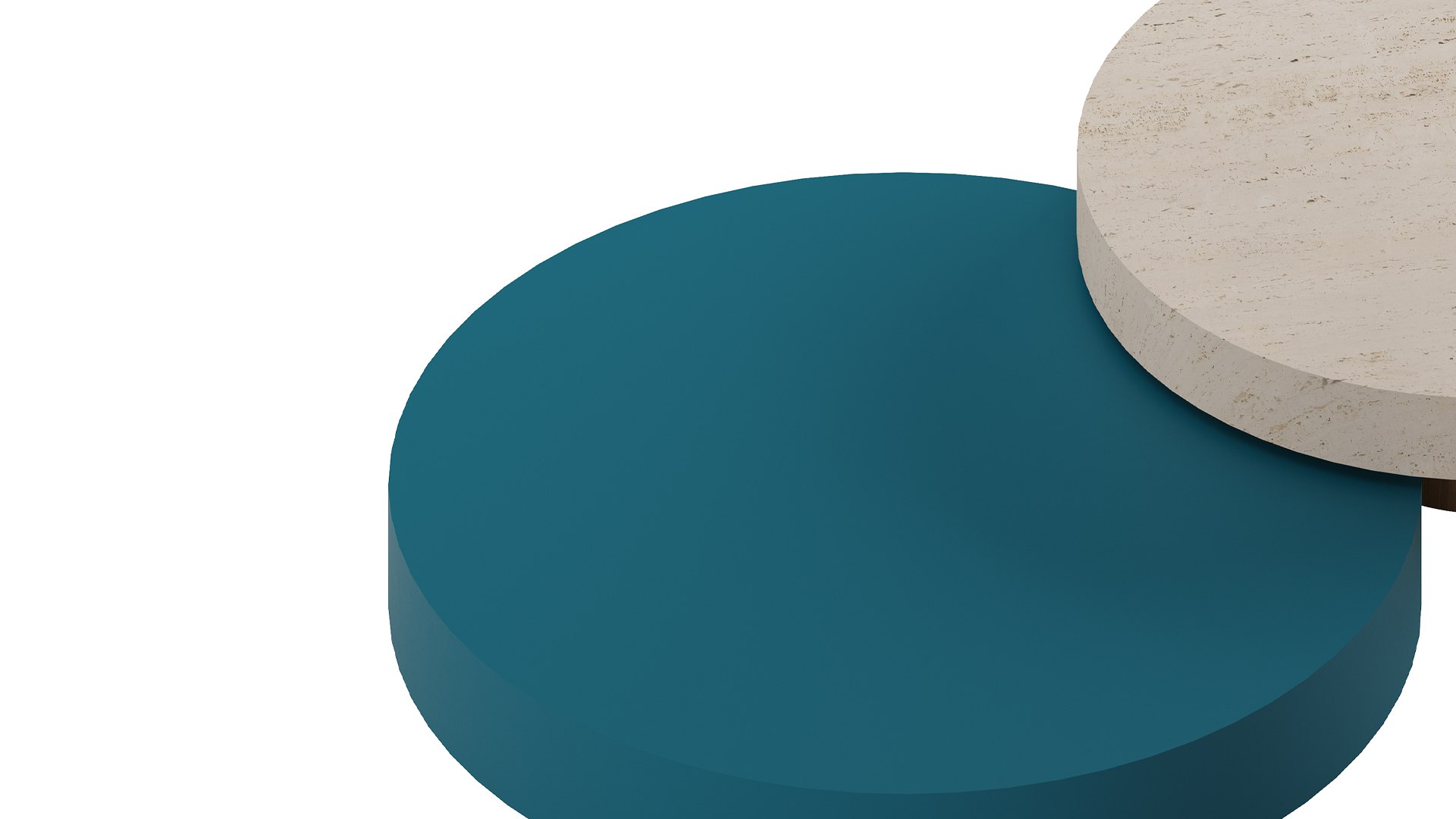 3D DOLMEN Round Coffee Table by Lema - TurboSquid 1995117