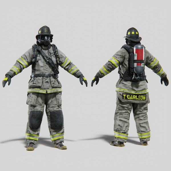 Firefighter 3D Models for Download | TurboSquid