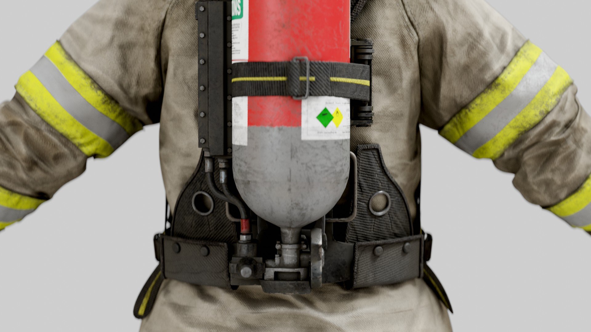 FIREFIGHTER Modern USA RIGGED Model - TurboSquid 1916336