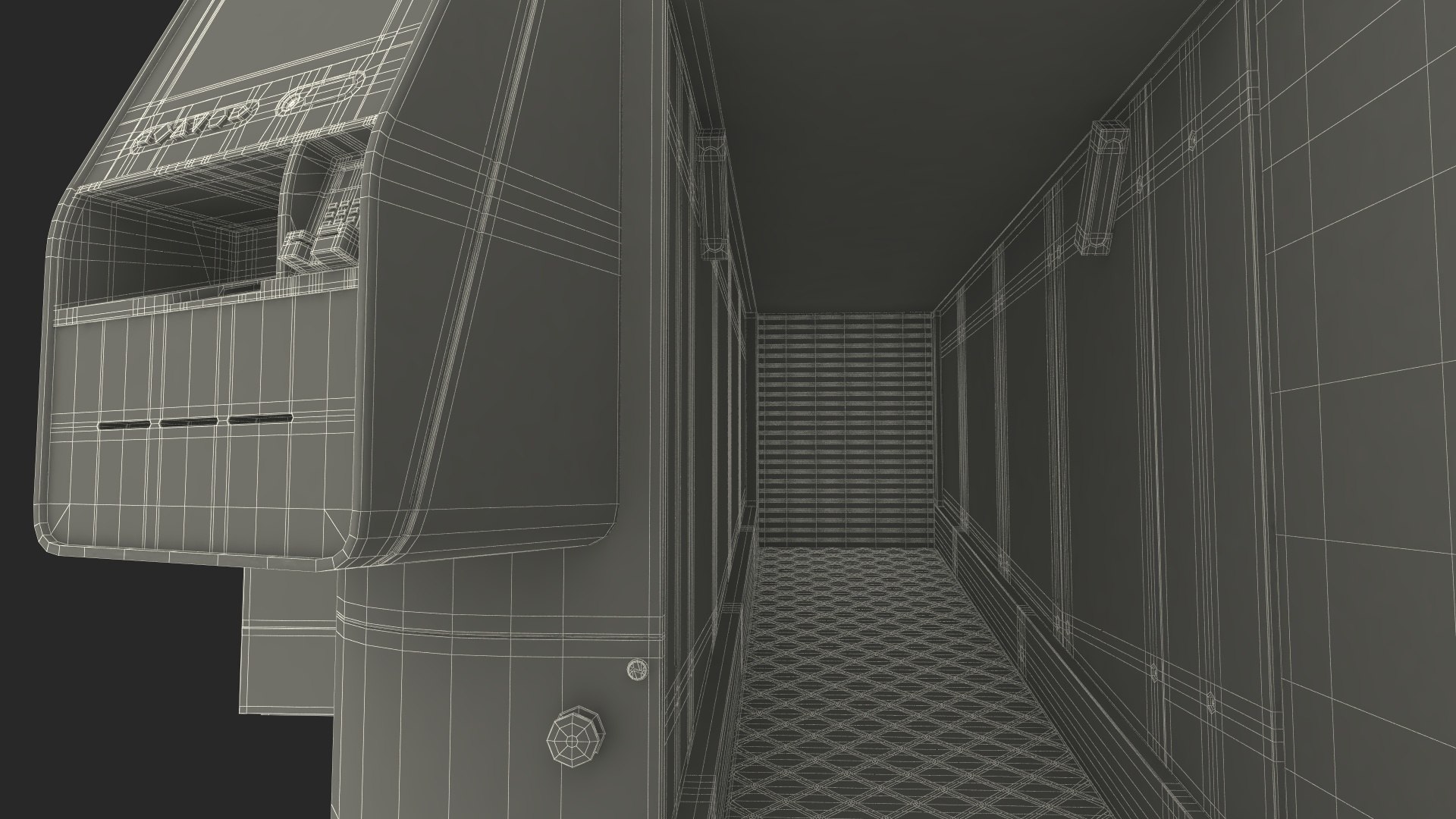 3D model Airport Smart Check In Service Rigged - TurboSquid 2160535