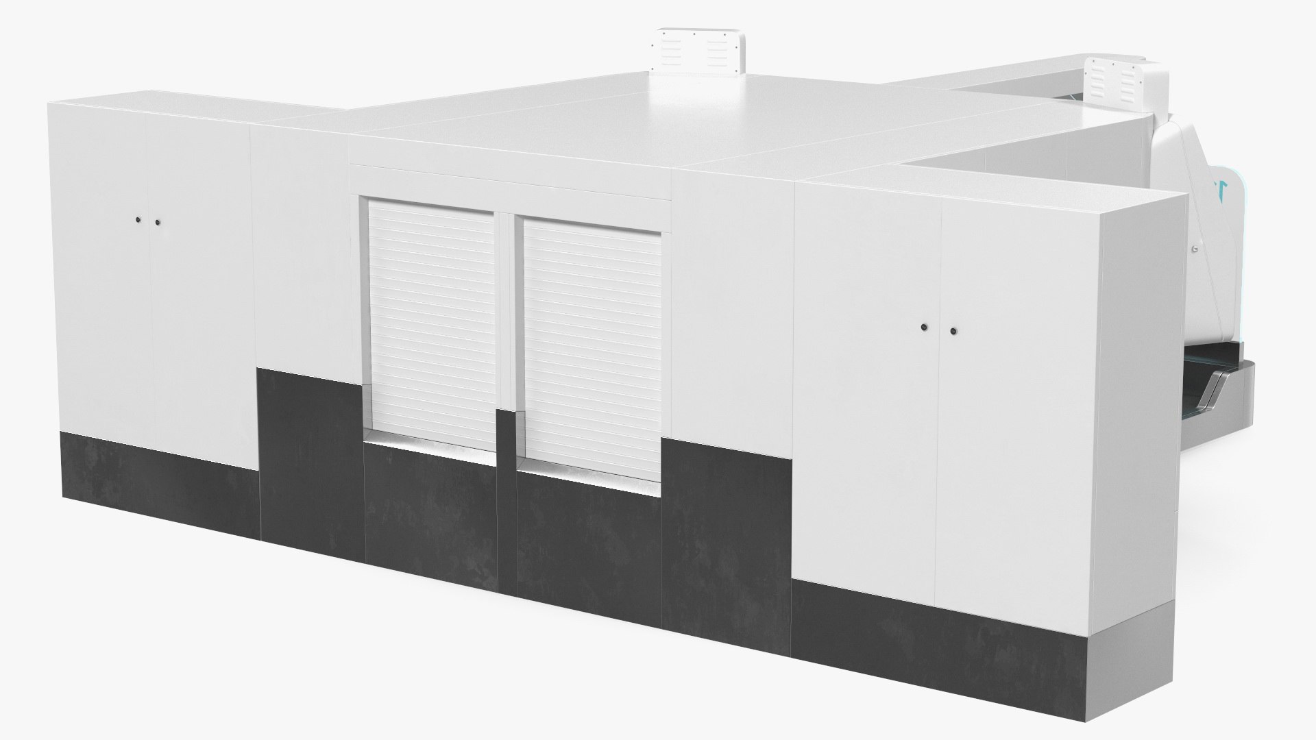 3D Model Airport Smart Check In Service Rigged - TurboSquid 2160535