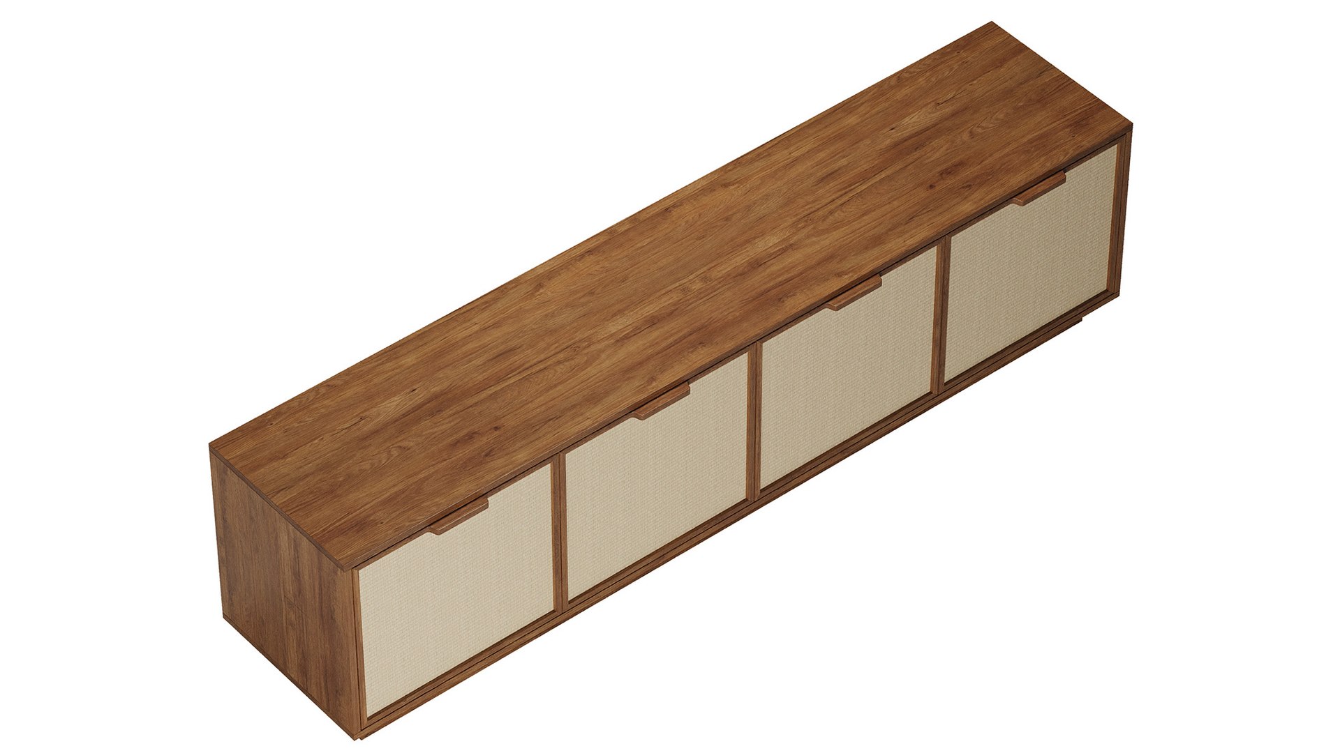 Douglas Media Console By West Elm 3D Model - TurboSquid 2447497