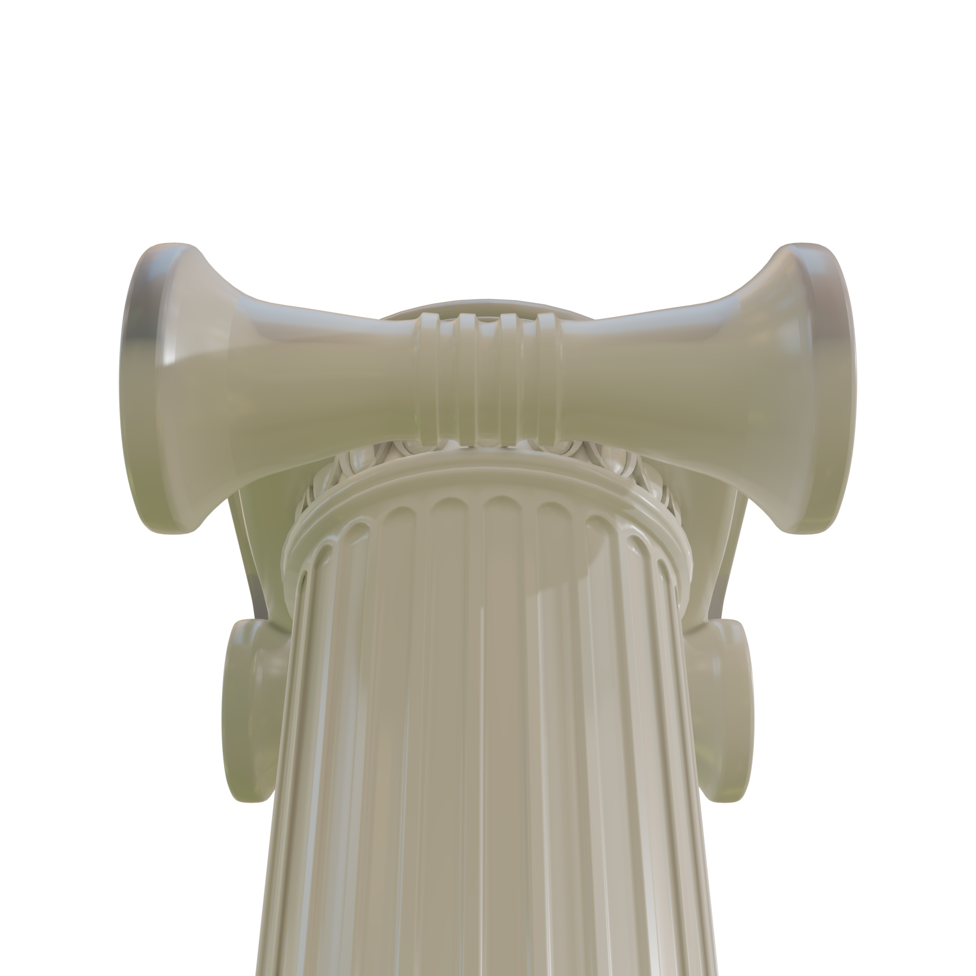 3D ionic column - TurboSquid 1644312