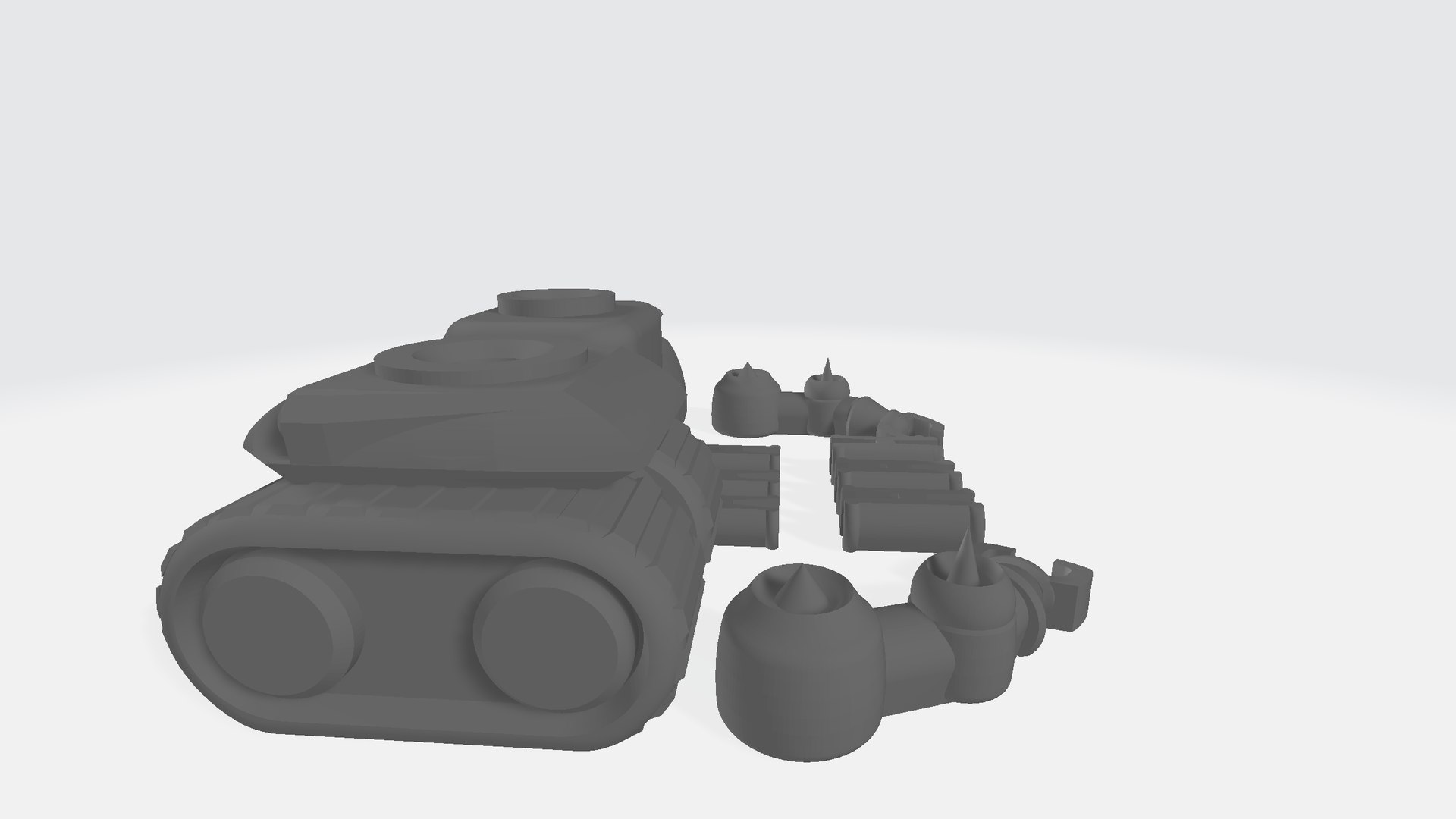 3D Treads Robot Nation Model - TurboSquid 2373377