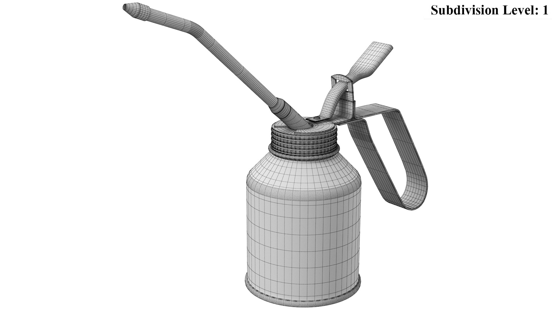 3D Oil Can Model - TurboSquid 1815872